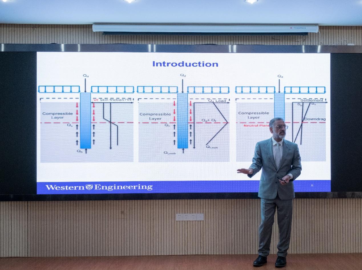 加拿大工程院院士M. Hesham El Naggar教授做客工程文化论坛-工程学院